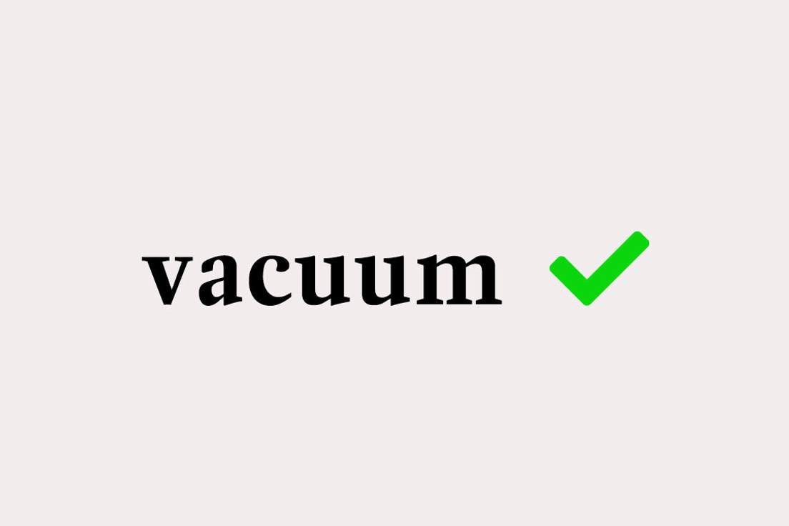 Vaccum - Commonly Misspelled Words | Merriam-Webster