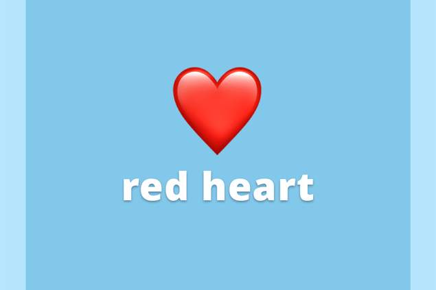 ️ RED HEART Slang Meaning | Merriam-Webster