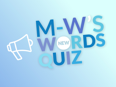 New Words Of 2017 Quiz | Merriam-Webster