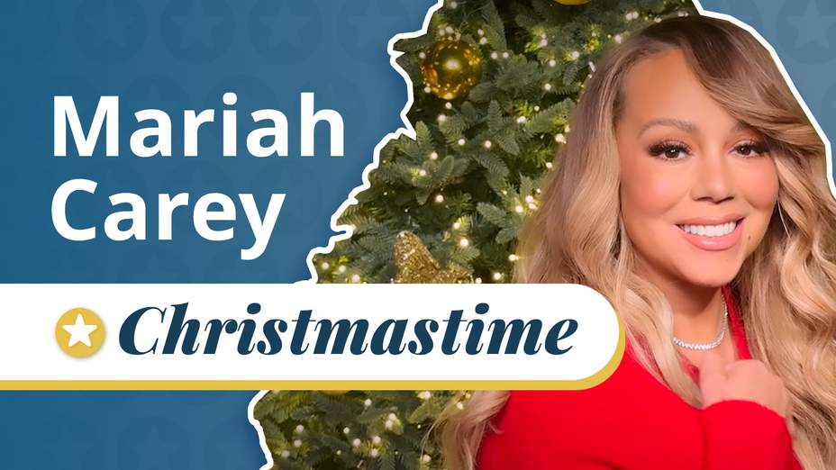 mariah carey christmastime word icons