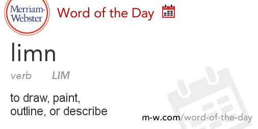 Word of the Day: Limn | Merriam-Webster
