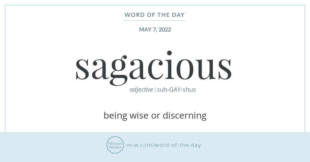 Sagacity Definition