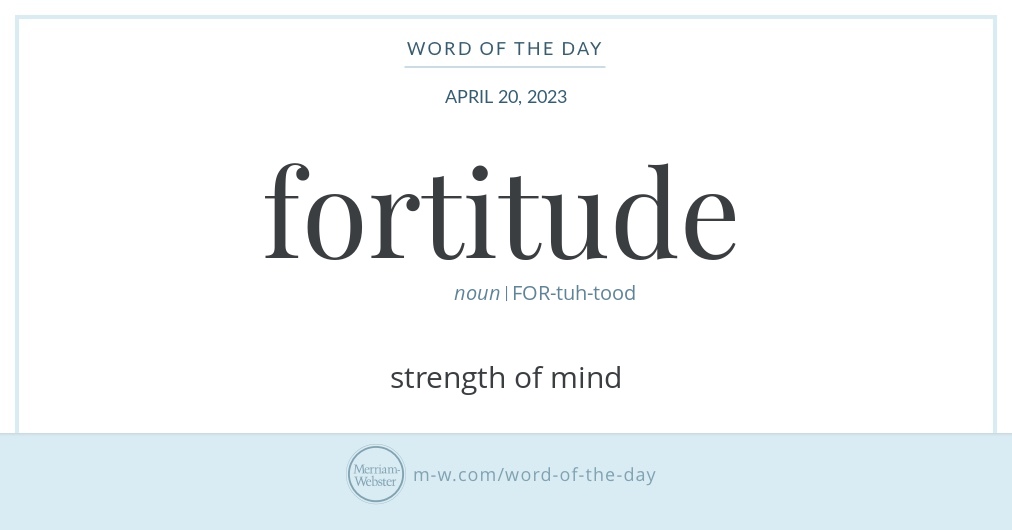 Lady Fortitude Meaning